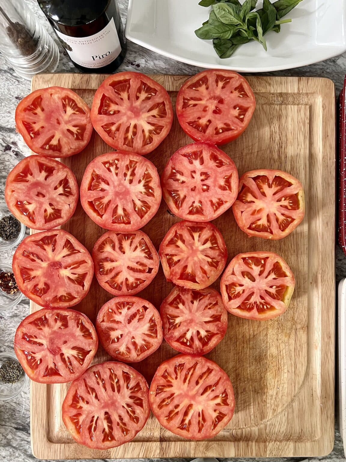 Tomatoes Provencal with Parmesan and Breadcrumbs