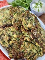 Italian Zucchini Fritters with Lemon and Basil - Perfect for Summer!