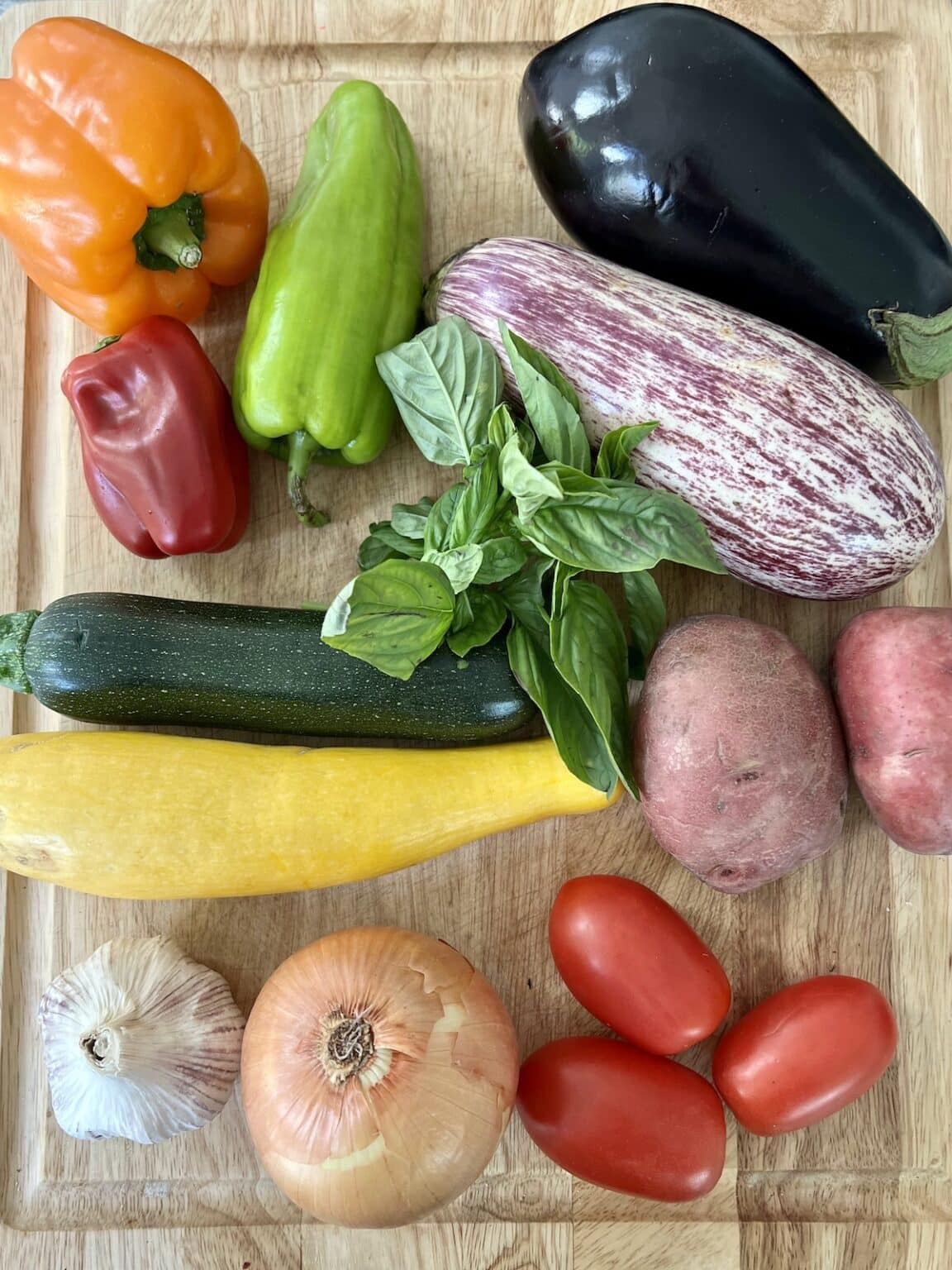 Ciambotta ~ Italian Summer Vegetable Stew (Giambotta)