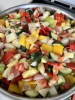 Ciambotta ~ Italian Summer Vegetable Stew (Giambotta)