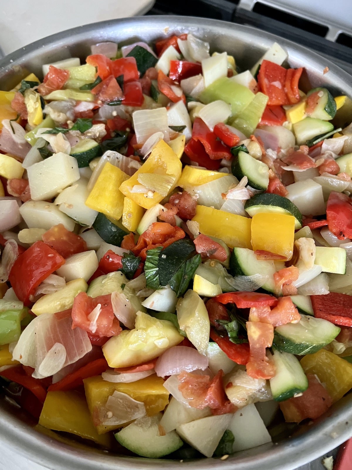 Ciambotta ~ Italian Summer Vegetable Stew (Giambotta)