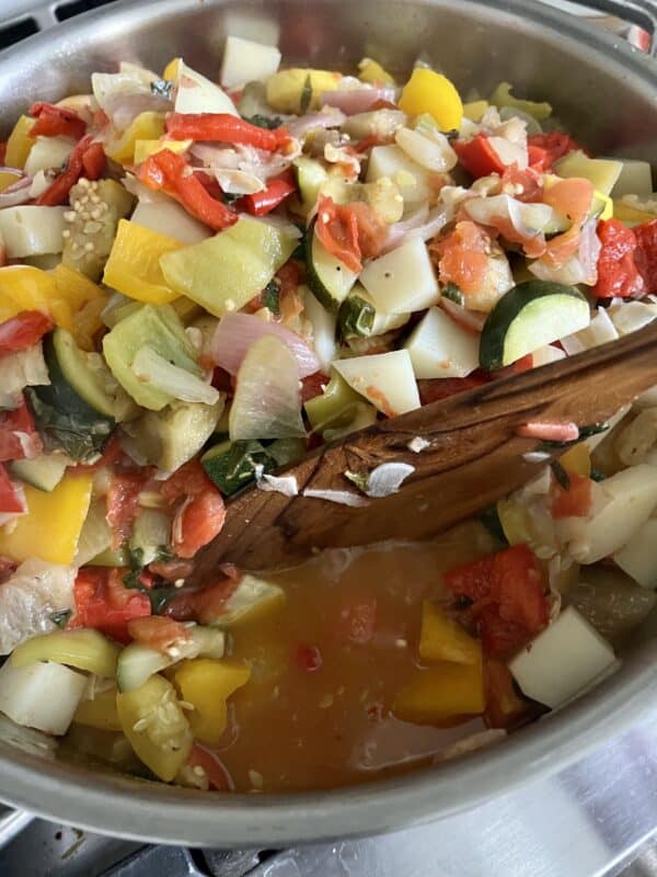 Ciambotta ~ Italian Summer Vegetable Stew (Giambotta)