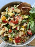 Ciambotta ~ Italian Summer Vegetable Stew (Giambotta)