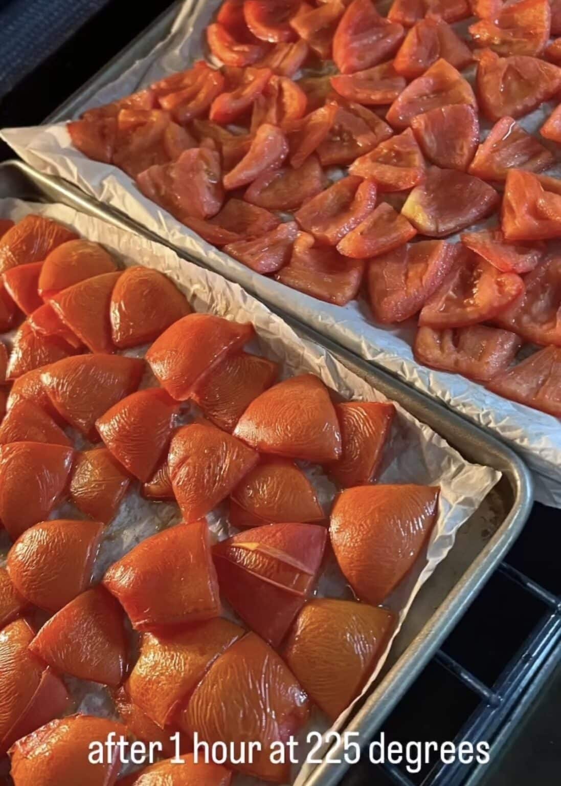 Semi Dried Tomatoes ~ Slow Roasted Tomatoes - Mangia with Michele