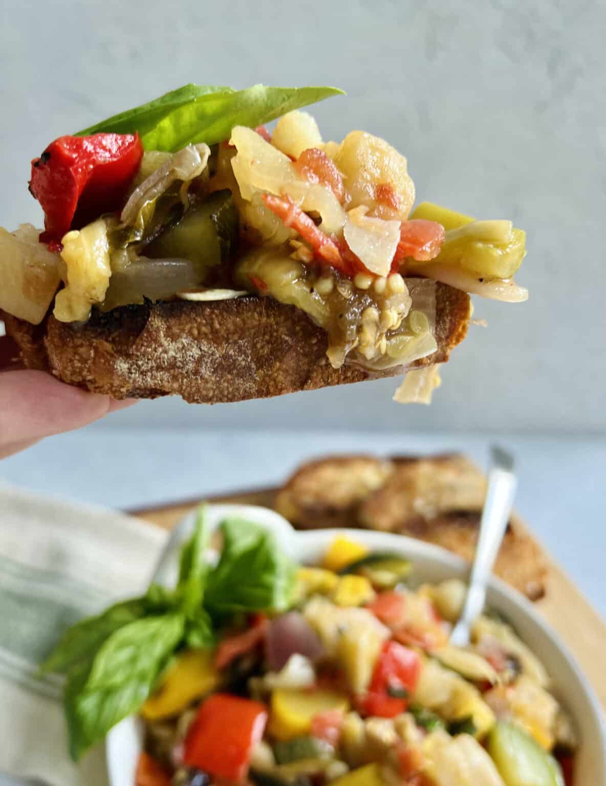 Ciambotta ~ Italian Summer Vegetable Stew (Giambotta)