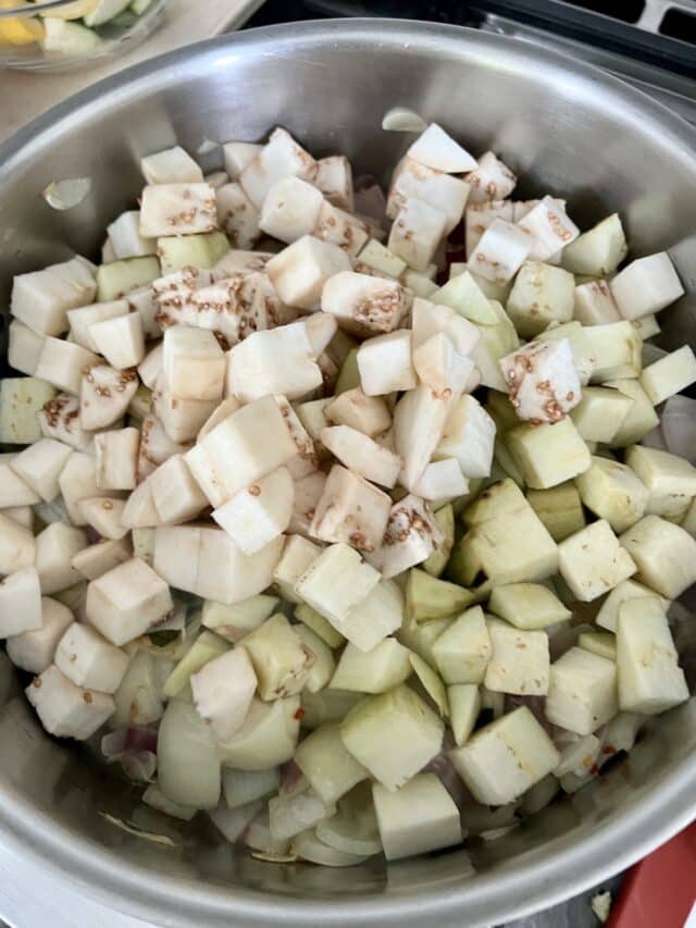 Ciambotta ~ Italian Summer Vegetable Stew (Giambotta)