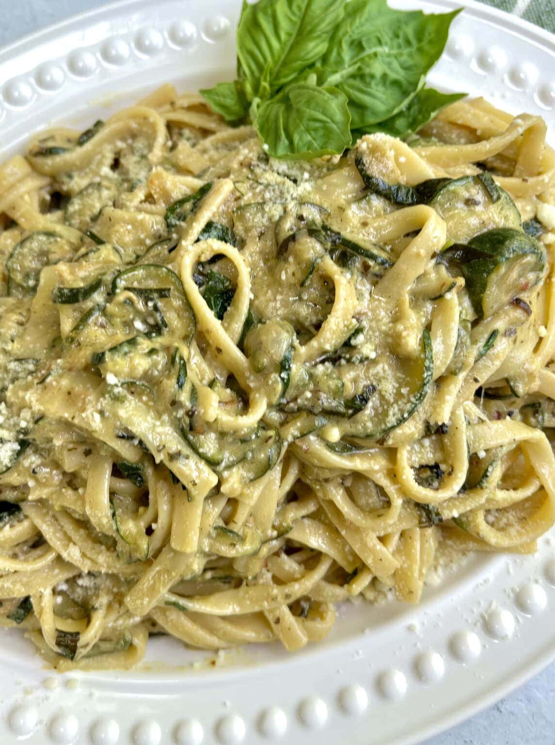 Creamy Zucchini Pasta (Great Summer Pasta Recipe!) - Mangia with Michele