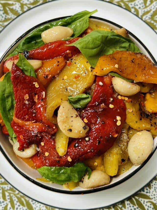 How to Make Italian Roasted Peppers (Three Ways!)