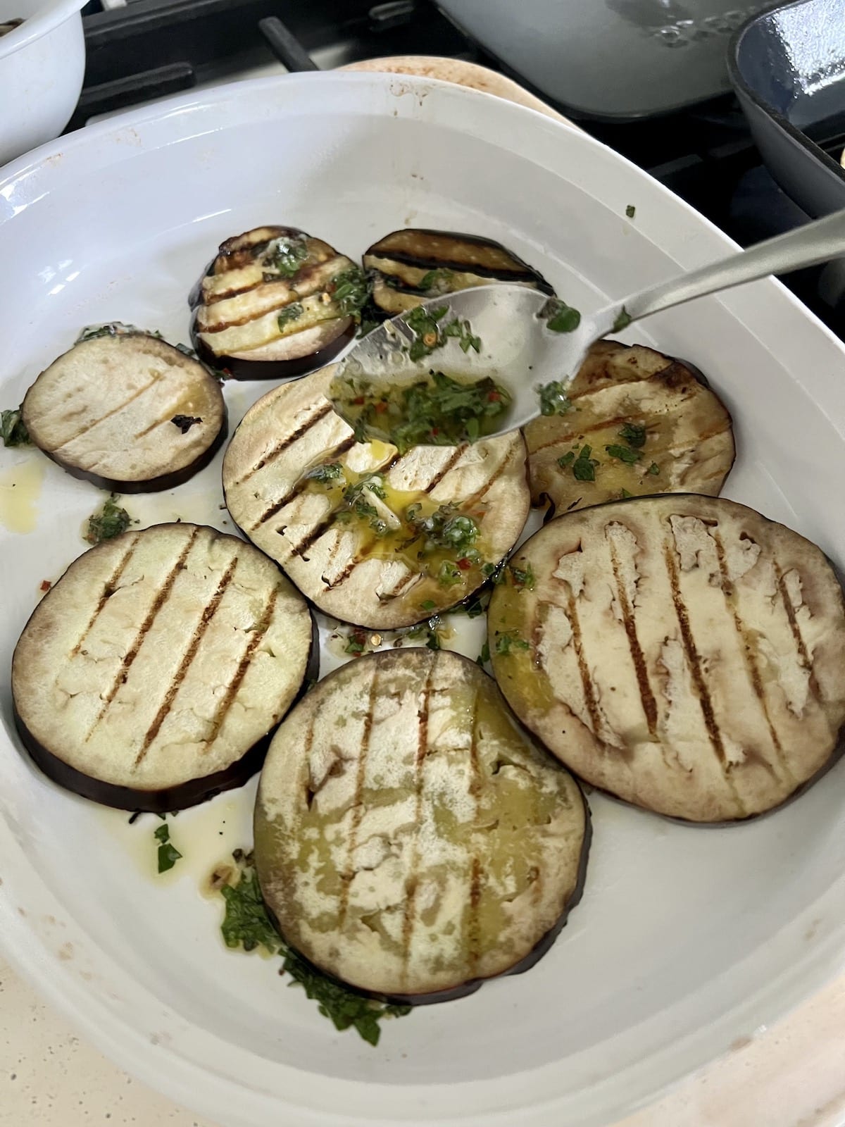 Italian Grilled Eggplant ~ Melanzane Grigliate (Very Easy)