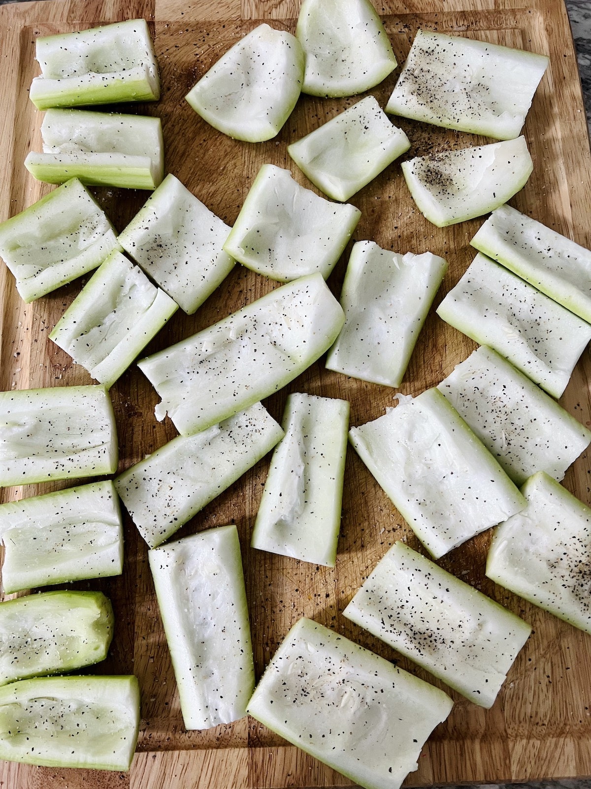 Stuffed Cucuzza Squash (Sicilian Squash/Gagootz) - Mangia with Michele