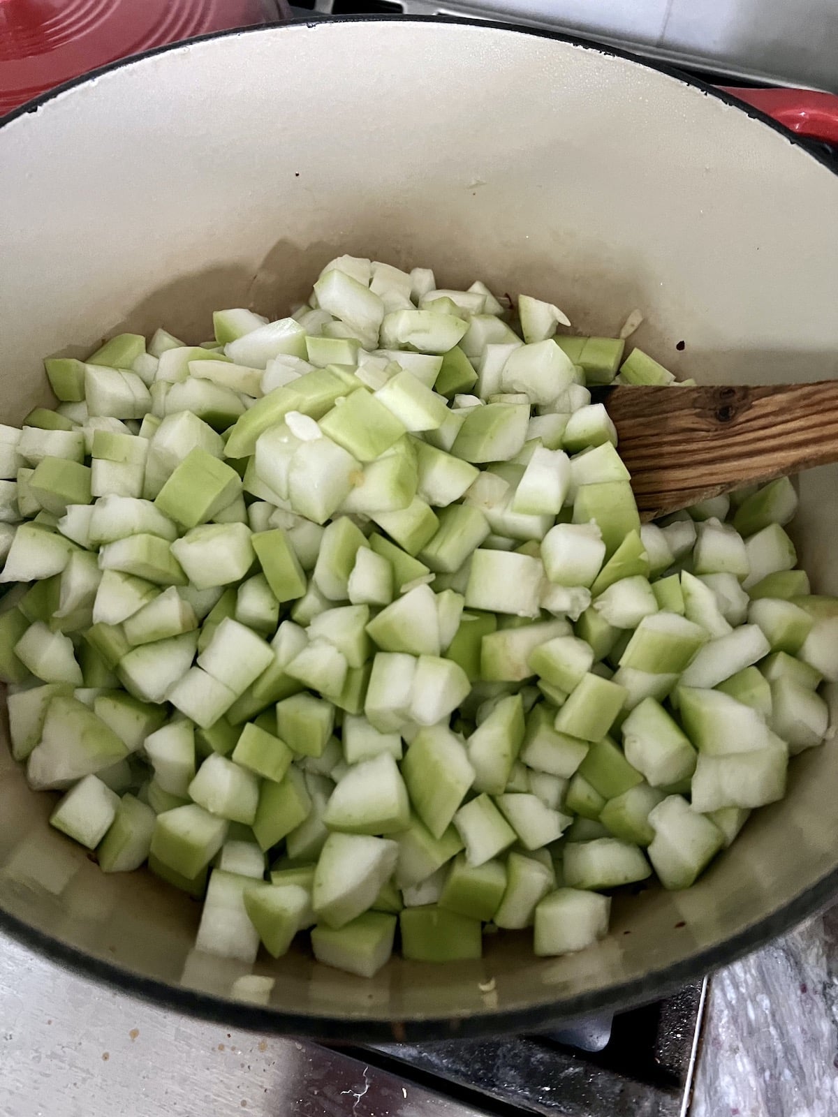 Cucuzza Soup (Sicilian Squash Soup) - Mangia with Michele