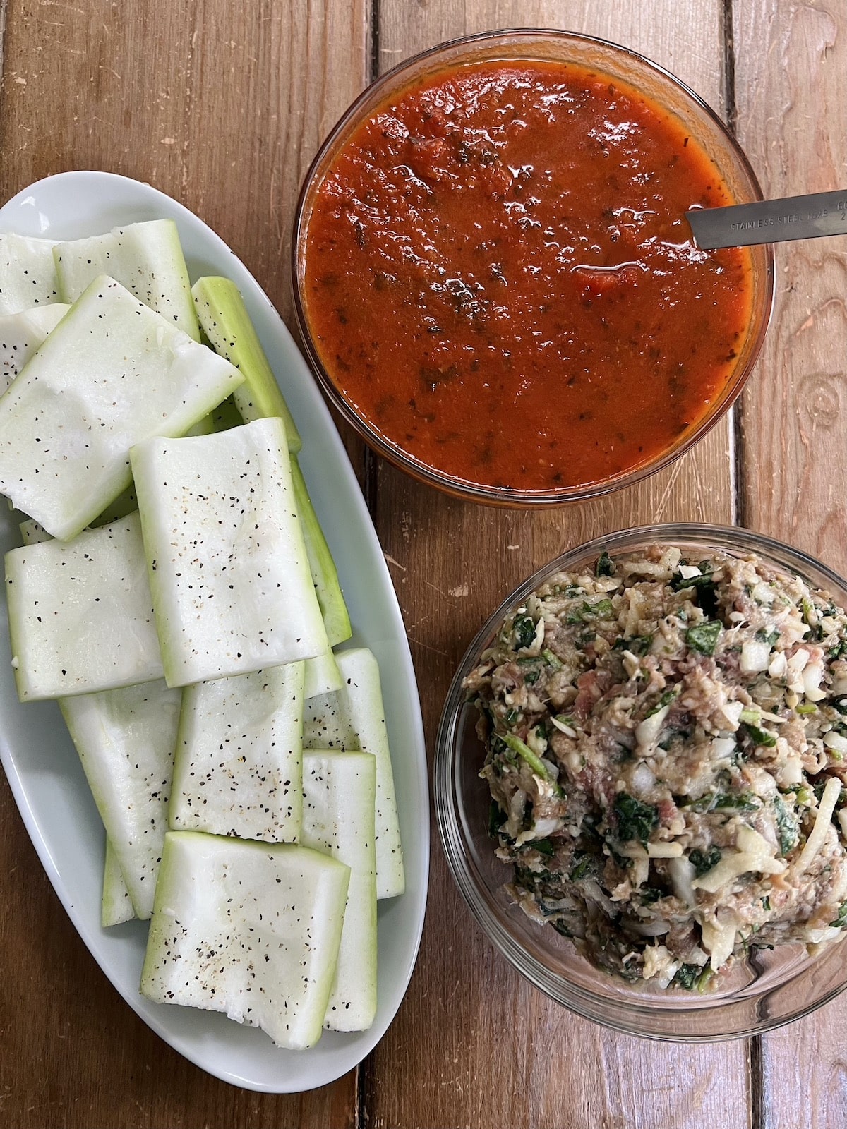 Stuffed Cucuzza Squash (Sicilian Squash/Gagootz) - Mangia with Michele