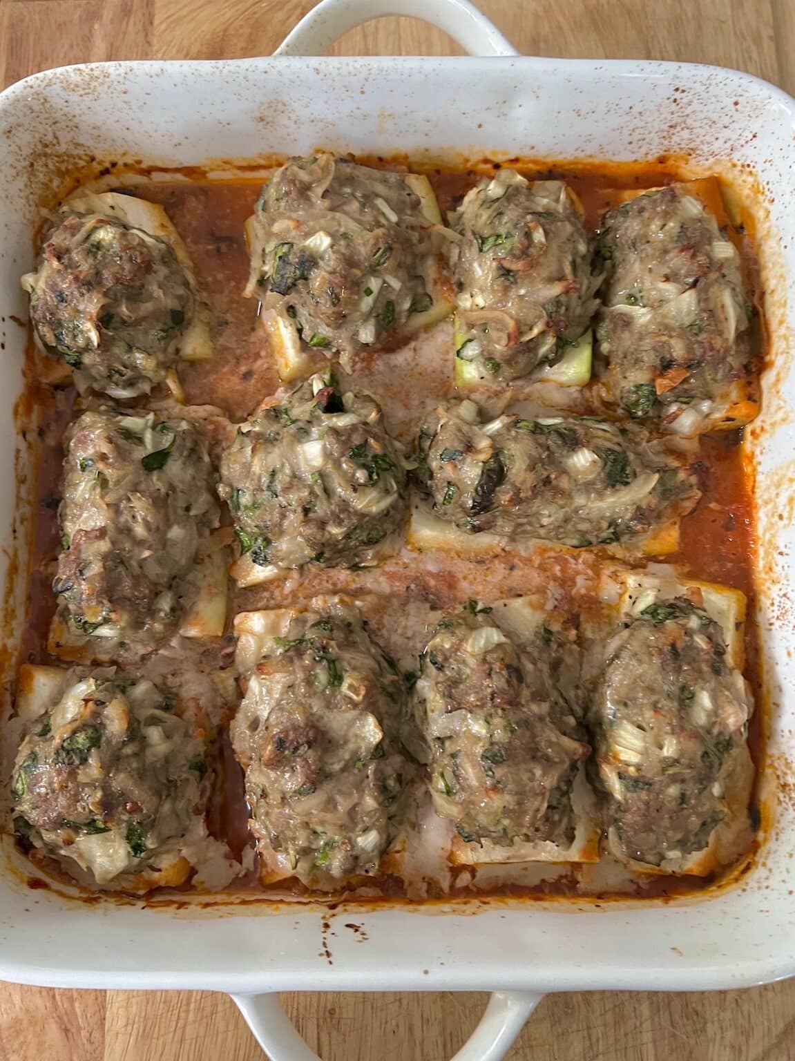 Stuffed Cucuzza Squash (Sicilian Squash/Gagootz) - Mangia with Michele
