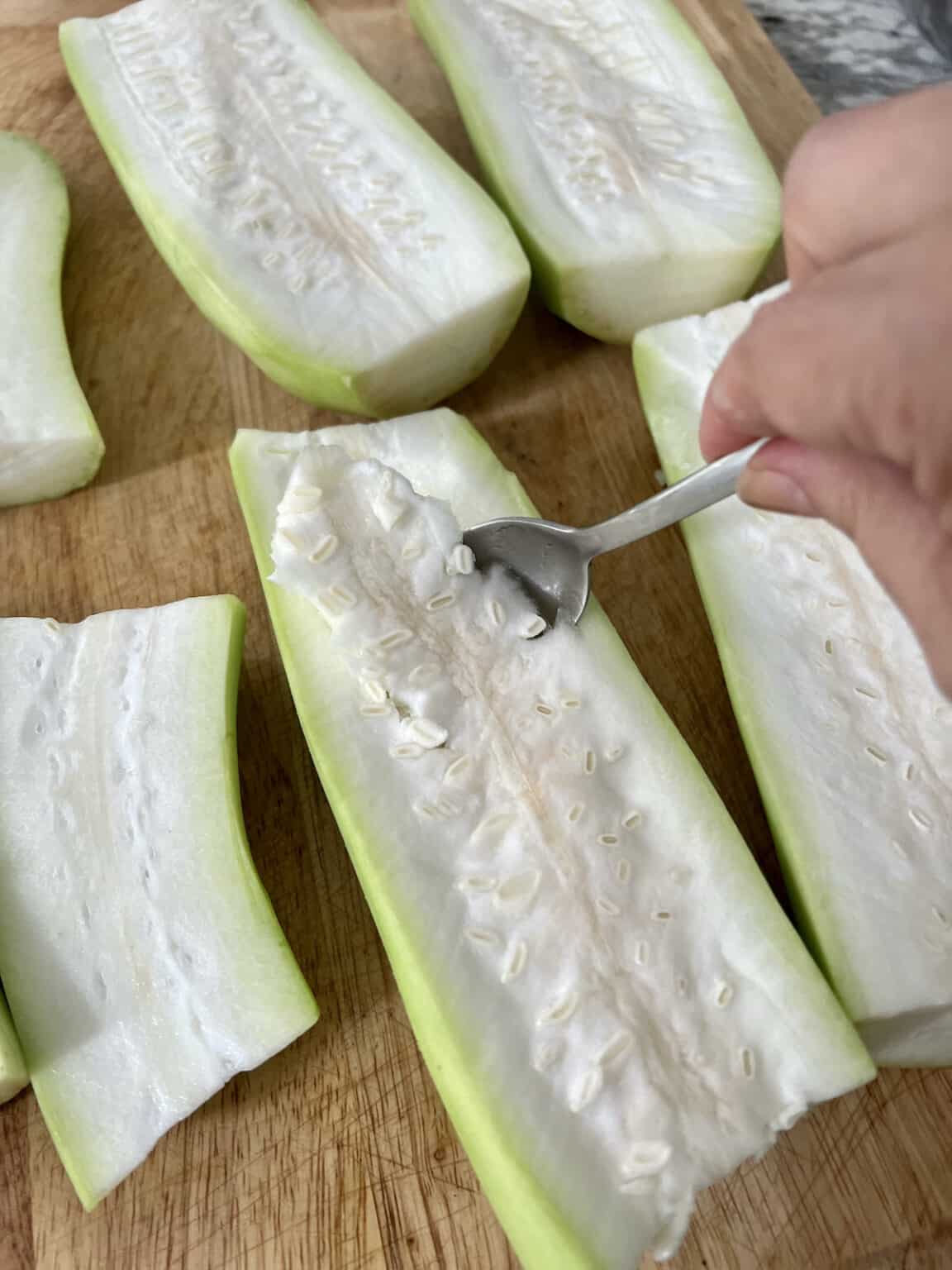 Cucuzza Soup (Sicilian Squash Soup) - Mangia with Michele