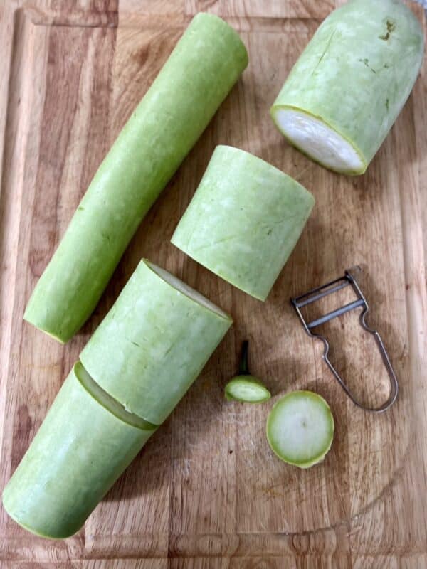 Stuffed Cucuzza Squash (Sicilian Squash/Gagootz) - Mangia with Michele