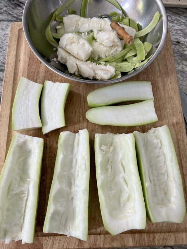 Cucuzza Soup (Sicilian Squash Soup) - Mangia with Michele