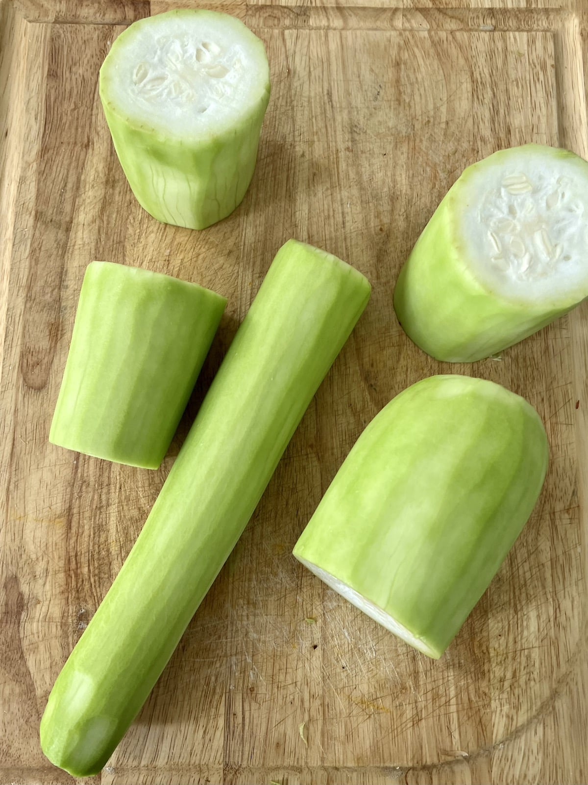 Stuffed Cucuzza Squash (Sicilian Squash/Gagootz) - Mangia with Michele