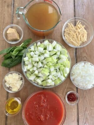 Cucuzza Soup (Sicilian Squash Soup) - Mangia with Michele