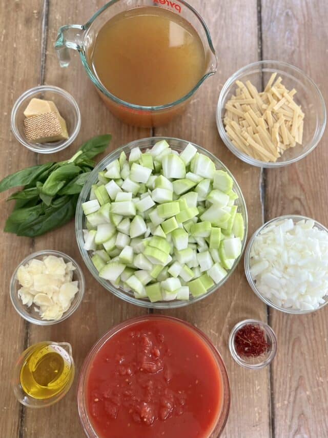Cucuzza Soup (Sicilian Squash Soup) - Mangia with Michele
