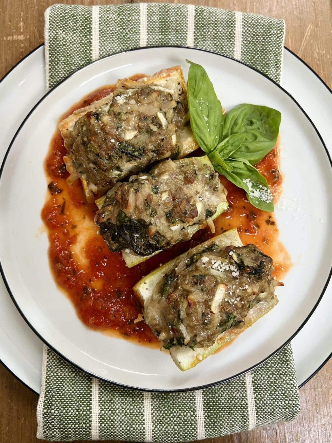 Stuffed Cucuzza Squash (Sicilian Squash/Gagootz) - Mangia with Michele