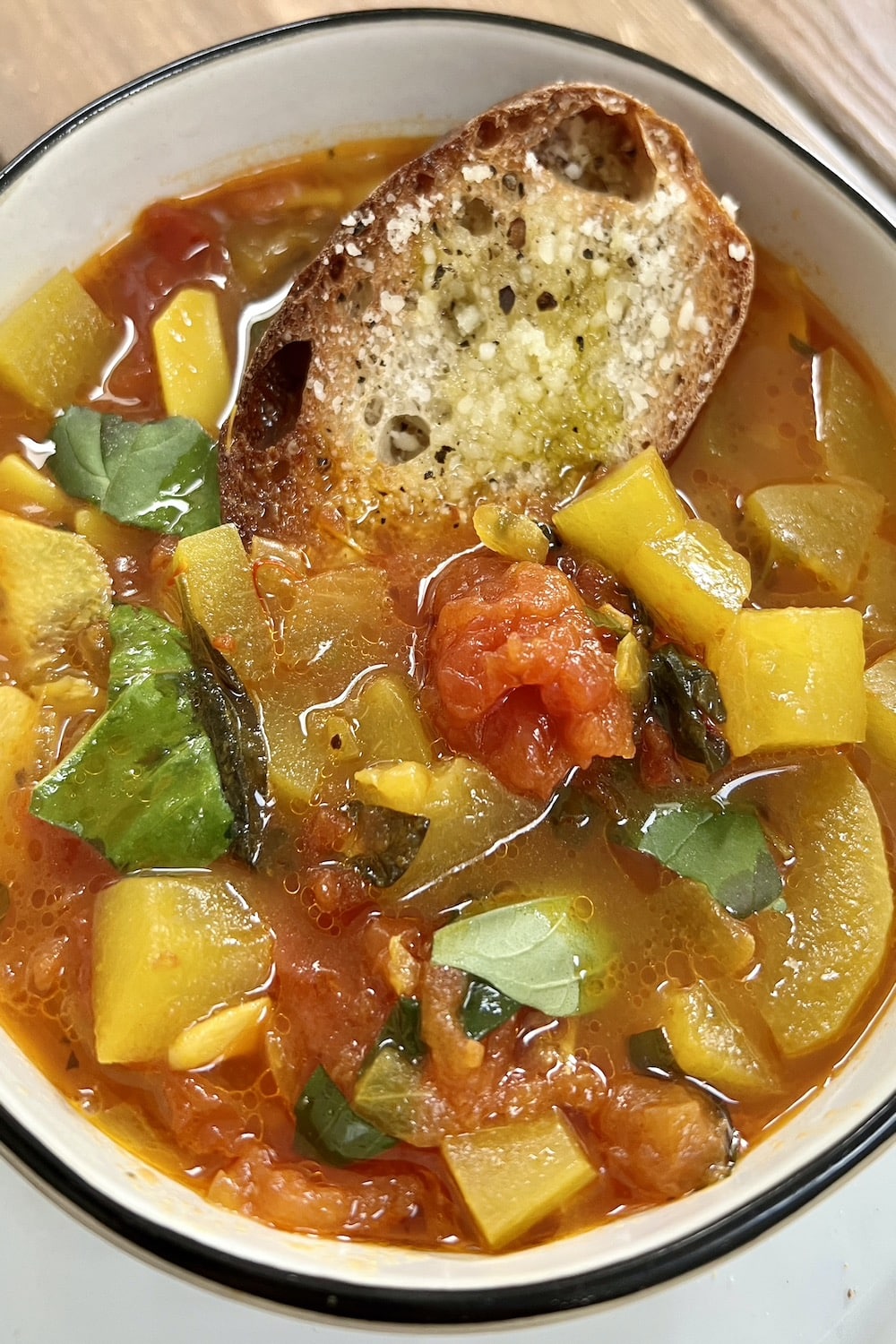 Cucuzza Soup (Sicilian Squash Soup) - Mangia with Michele