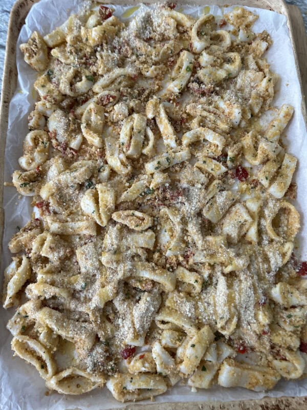 Crispy Baked Calamari (No Frying Required!) - Mangia with Michele