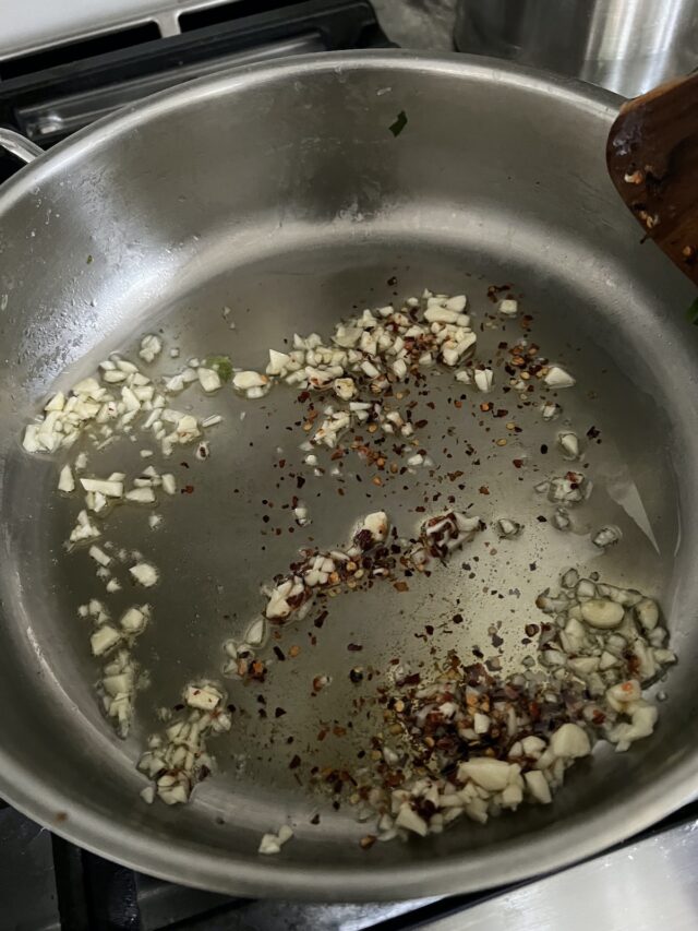 Italian Escarole Sautéed with Garlic - Mangia with Michele