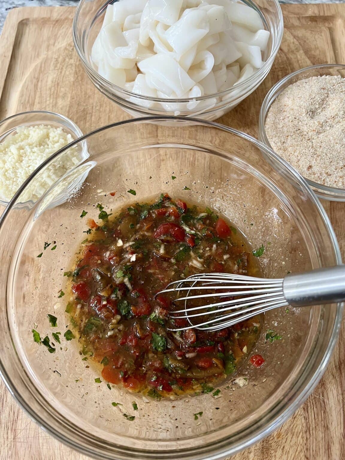 Crispy Baked Calamari (No Frying Required!) - Mangia with Michele