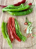 Stuffed Long Hots (Sausage & Cheese Stuffed Italian Hot Peppers)