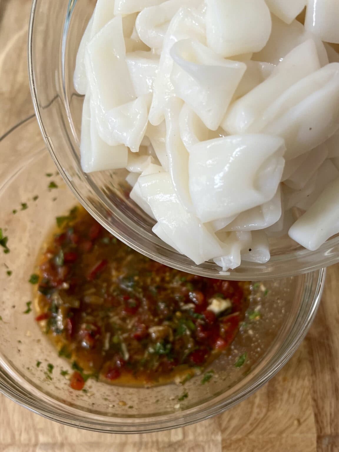 Crispy Baked Calamari (No Frying Required!) - Mangia with Michele