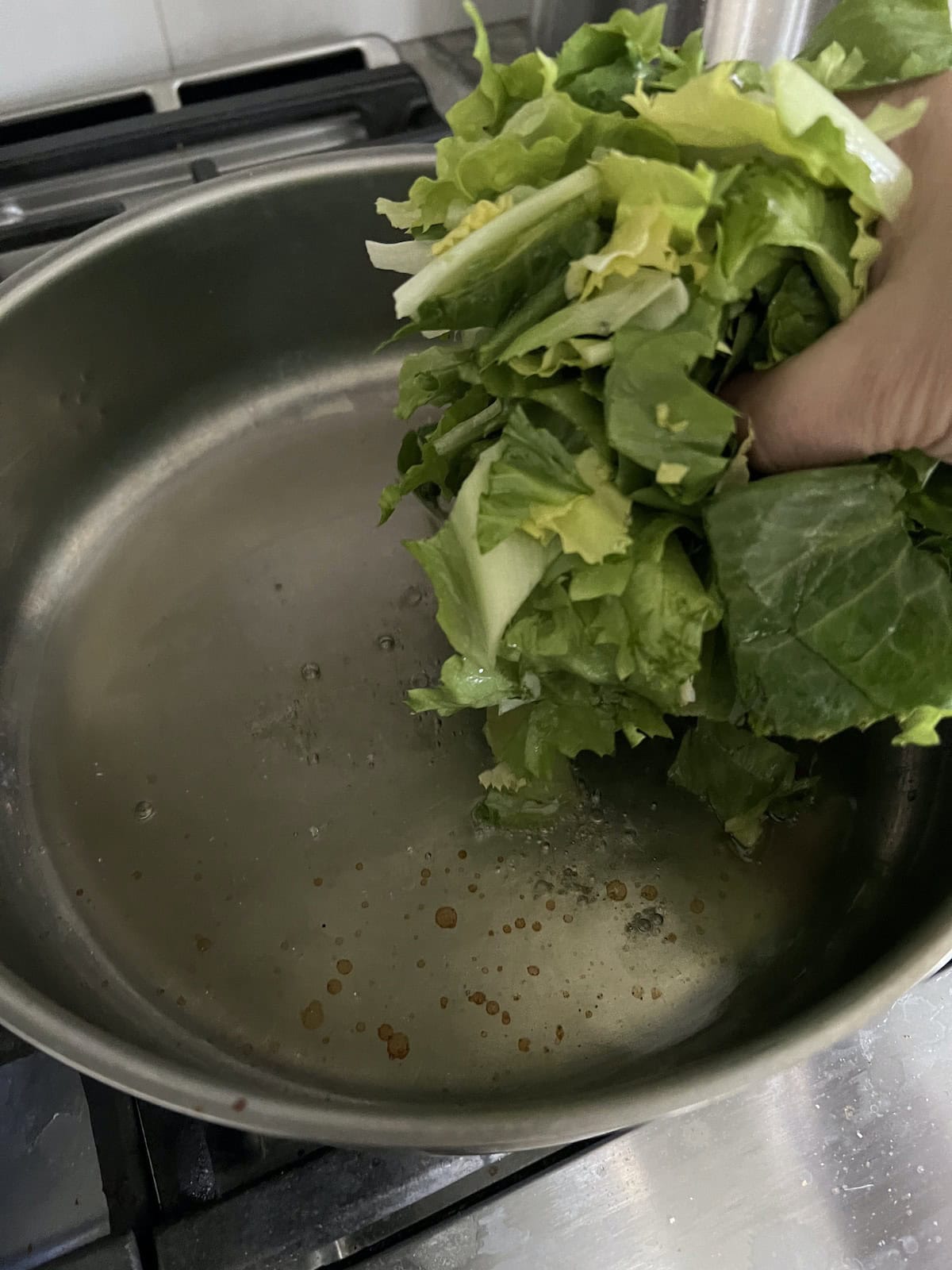 Italian Escarole Sautéed with Garlic - Mangia with Michele