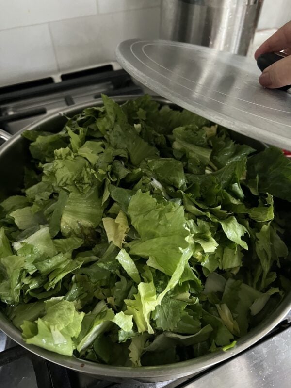 Italian Escarole Sautéed with Garlic - Mangia with Michele