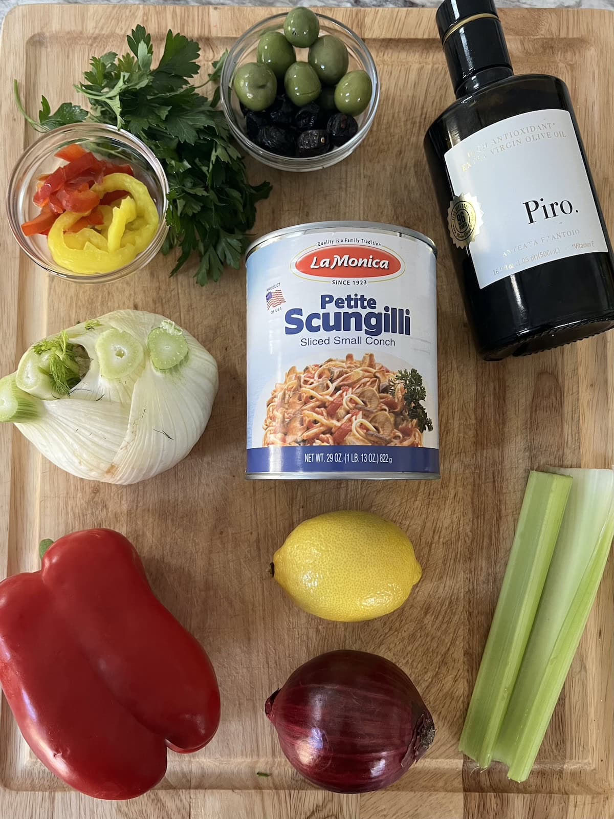 Scungilli Salad (Italian Conch Salad) - Feast of the Seven Fishes