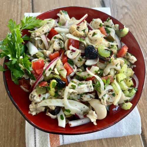 Scungilli Salad (Italian Conch Salad) - Feast of the Seven Fishes