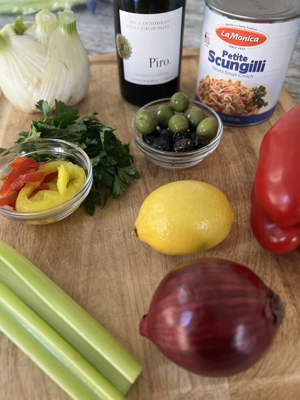 Scungilli Salad (Italian Conch Salad) - Feast of the Seven Fishes