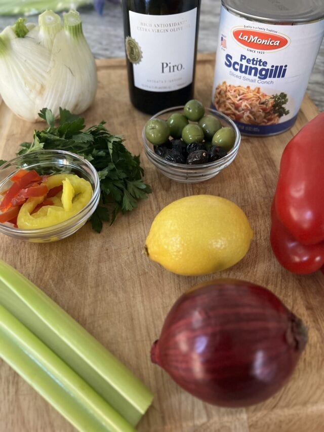 Scungilli Salad (Italian Conch Salad) - Feast of the Seven Fishes