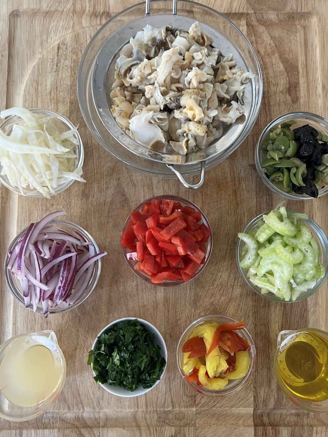 Scungilli Salad (Italian Conch Salad) - Feast of the Seven Fishes