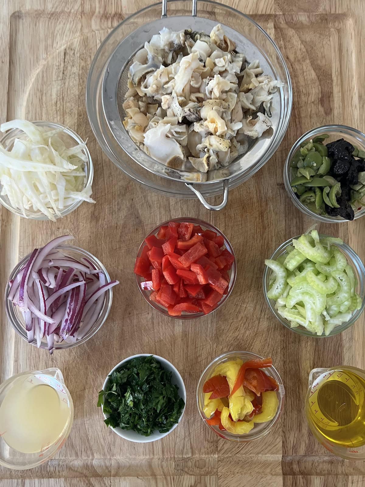 Scungilli Salad (Italian Conch Salad) - Feast of the Seven Fishes