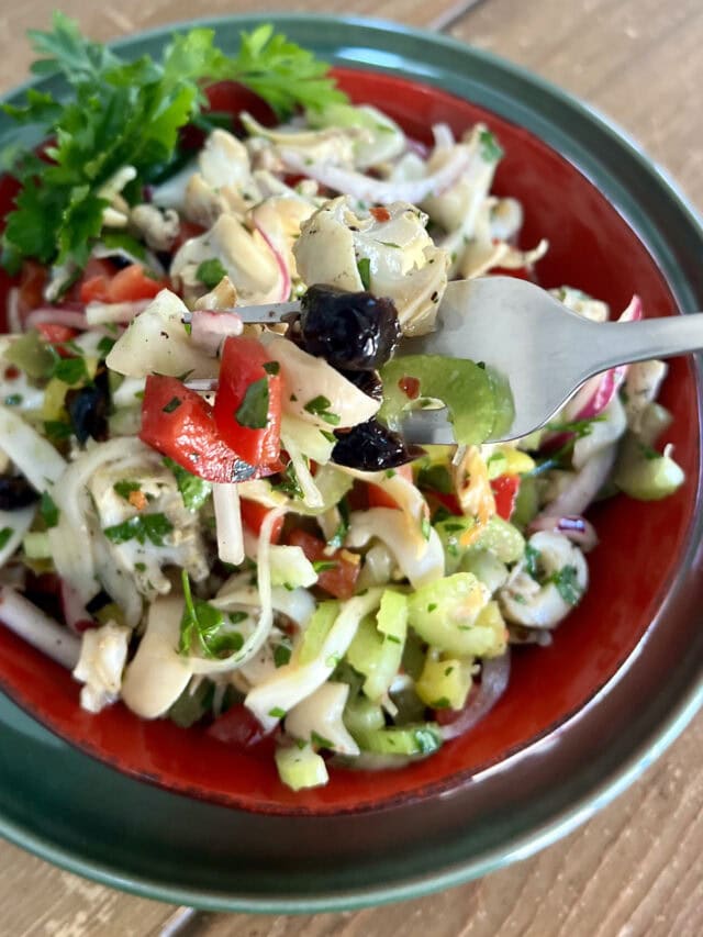 Scungilli Salad (Italian Conch Salad) - Feast of the Seven Fishes