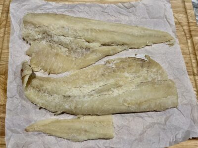Baccala Livornese ~ Salt Cod in Tomato Sauce with Potatoes