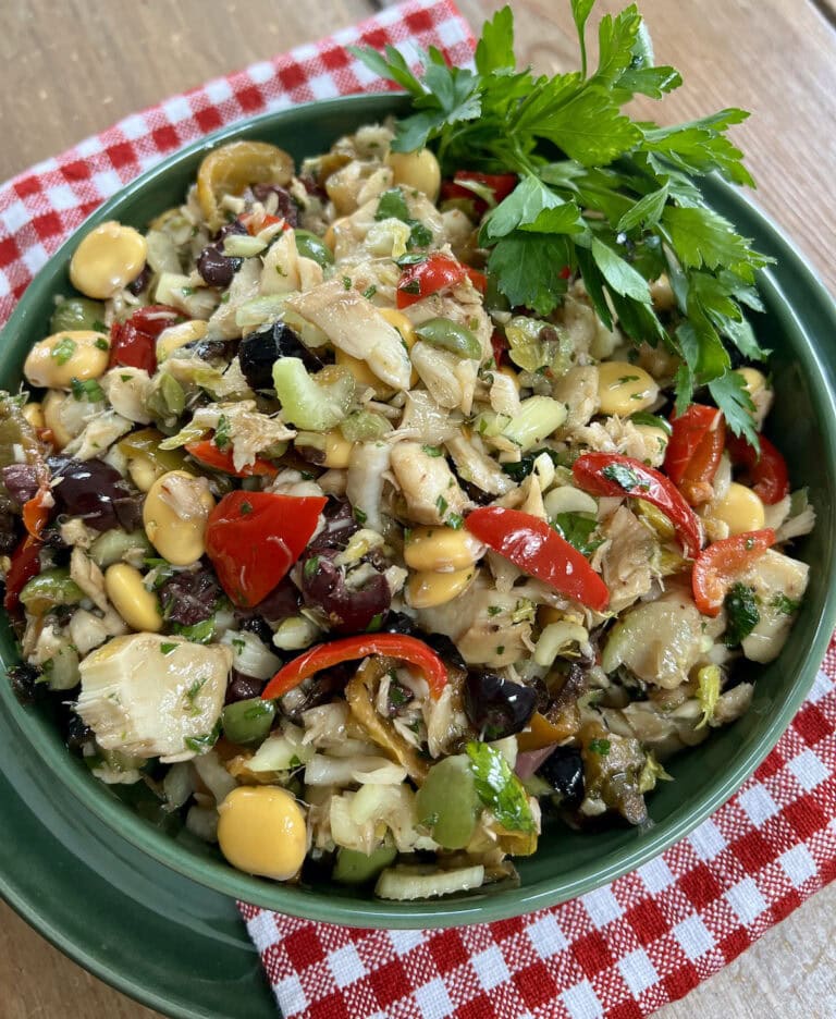 Italian Baccala Salad (Christmas Eve Salt Cod Salad)