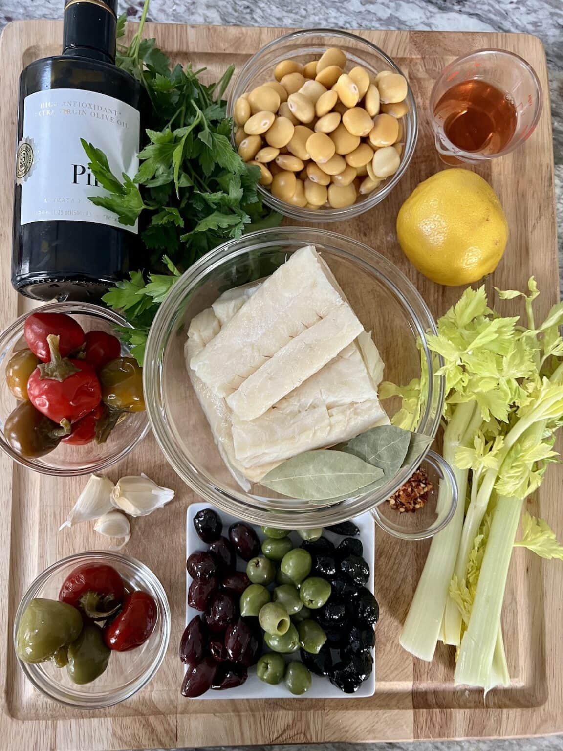 Italian Baccala Salad (Christmas Eve Salt Cod Salad)