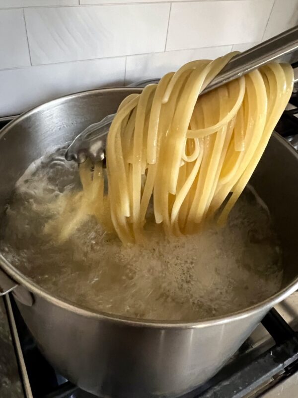 Scungilli Pasta in Spicy Marinara/Fra Diavolo (for Christmas Eve)