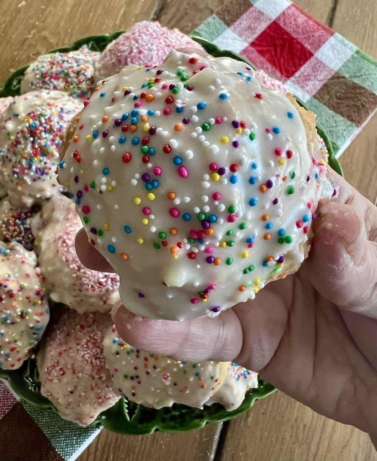 Anginetti Cookies (Mom’s Italian Christmas Cookies)