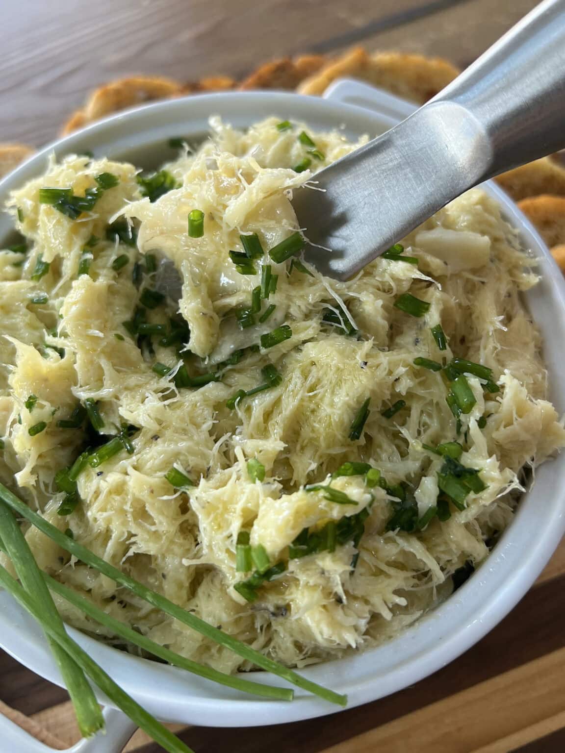 Baccala Mantecato ~ Whipped Salt Cod Spread - Mangia with Michele