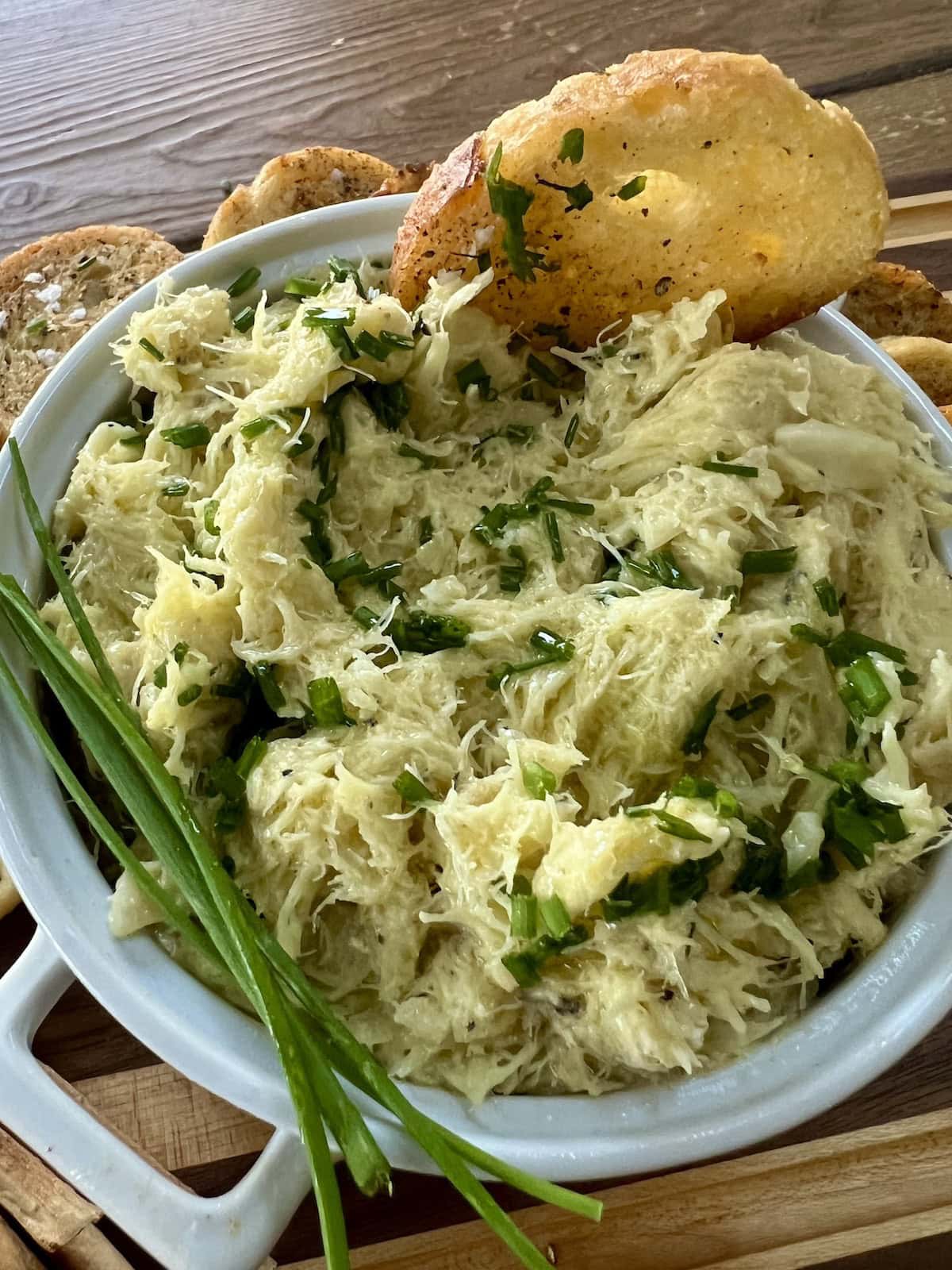 Baccala Mantecato ~ Whipped Salt Cod Spread - Mangia with Michele