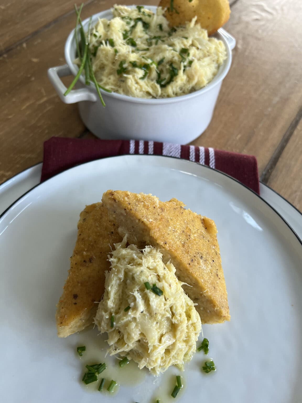 Baccala Mantecato ~ Whipped Salt Cod Spread - Mangia with Michele