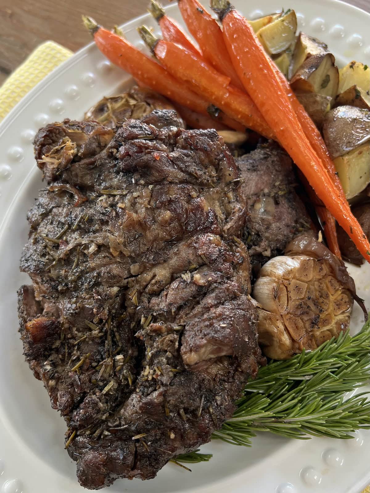 Mediterranean Lamb Shoulder (Slow-Roasted) - Perfect for Easter!