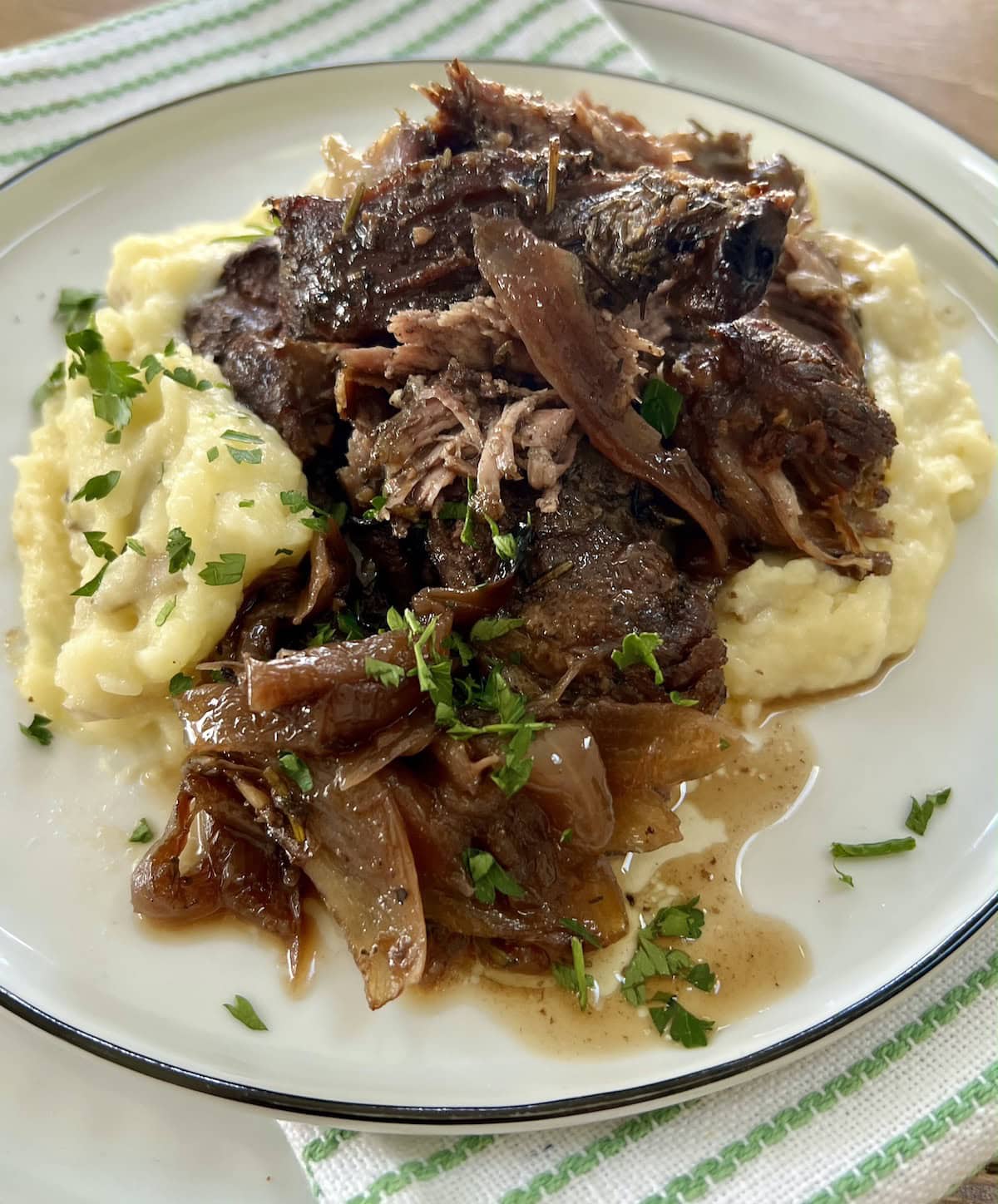 Mediterranean Lamb Shoulder (Slow-Roasted) - Perfect for Easter!