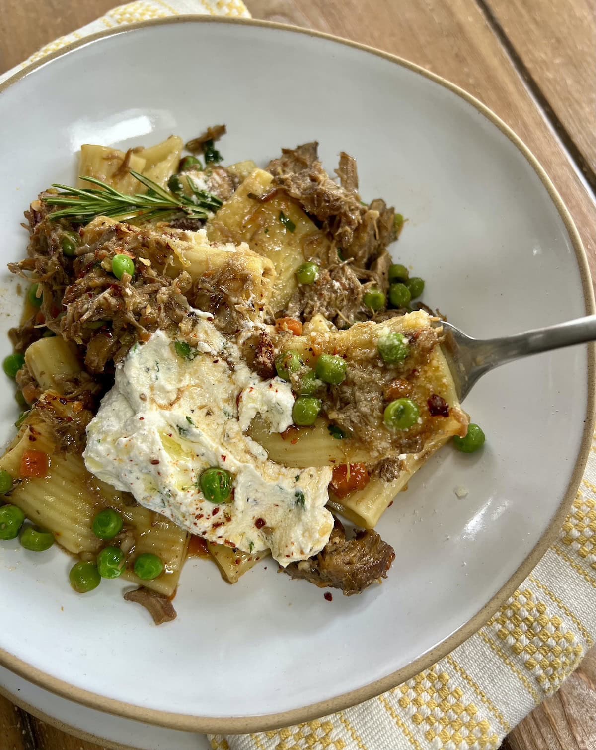 Slow Cooked Lamb Ragu (Great for Spring!) - Mangia with Michele